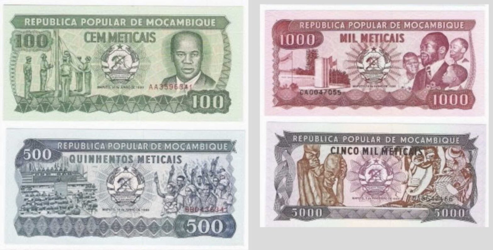 Hoje é Dia do Metical: Passam 41 anos da instituição da moeda nacional ...