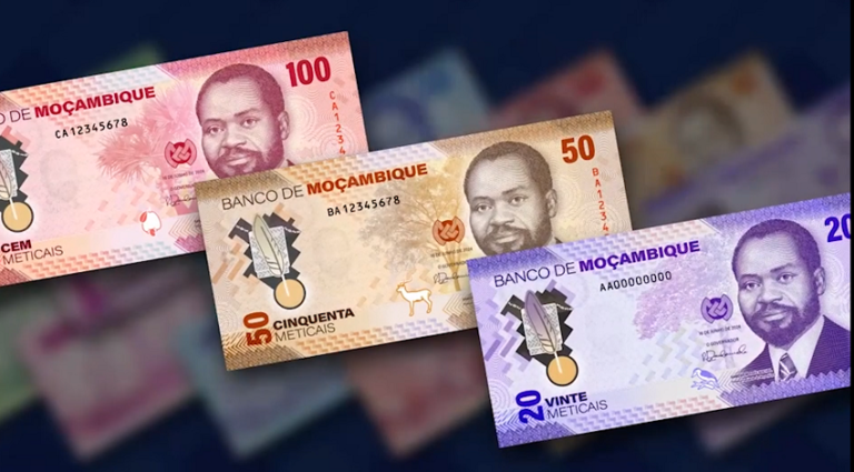 Nova série de metical entra em circulação: As novas notas deverão ...